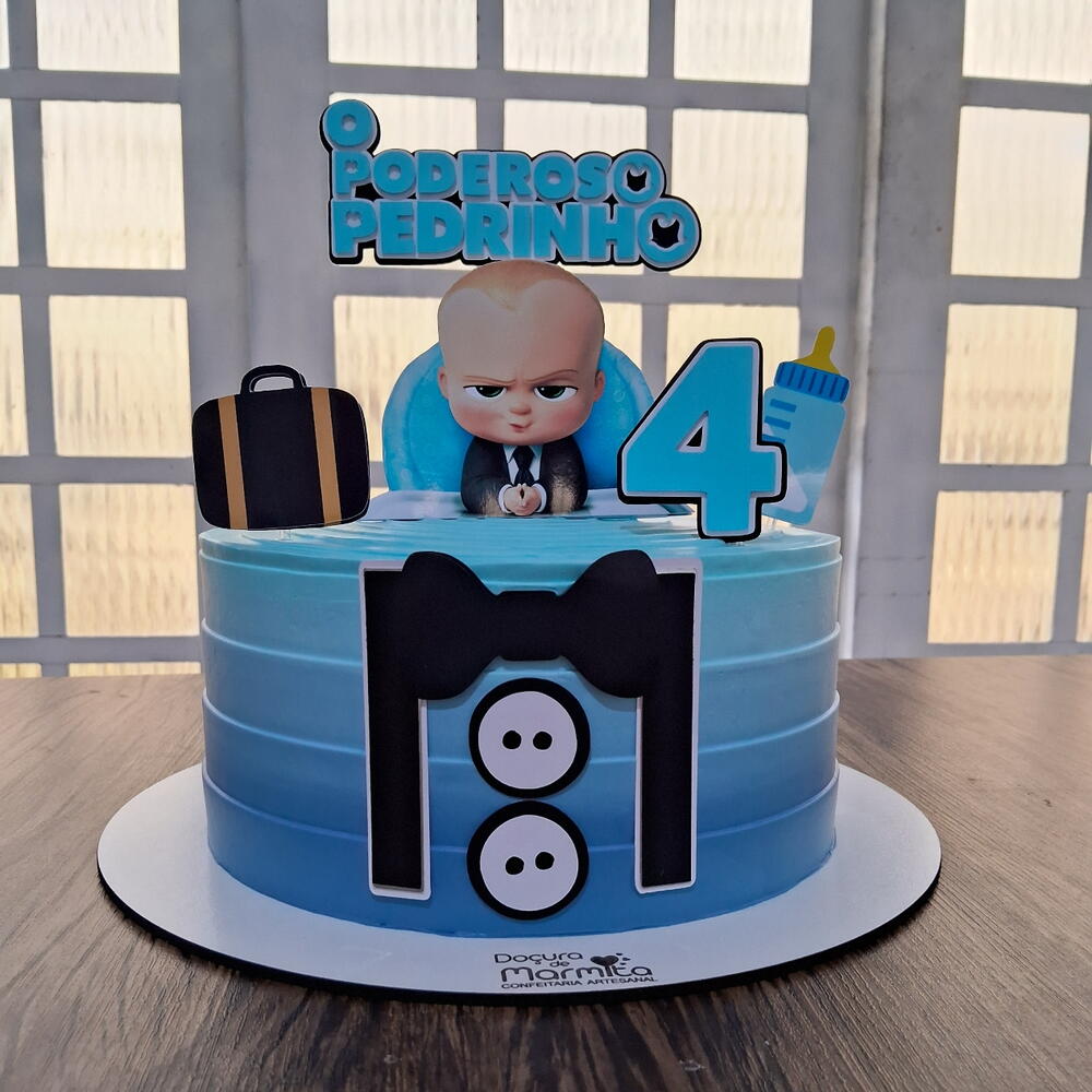 Bolo M com topo personalizado, Doces e Bolos São Paulo, compre a 290 ...