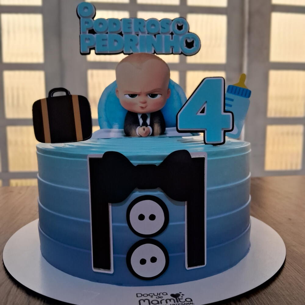 Bolo M com topo personalizado, Doces e Bolos São Paulo, compre a 290 ...