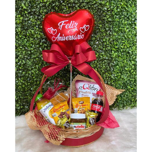Cesta Cafe Comemorar, Cestas de presente Curitiba, compre a 99.9 reais ...